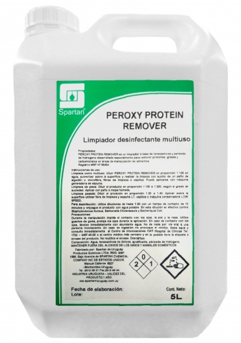 PEROXY PROTEIN REMOVER QUÍMICOS INDUSTRIA ALIMENTICIA