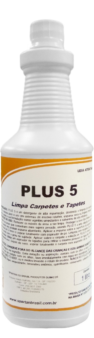 PLUS 5 QUÍMICOS CUIDADO DE ALFOMBRAS