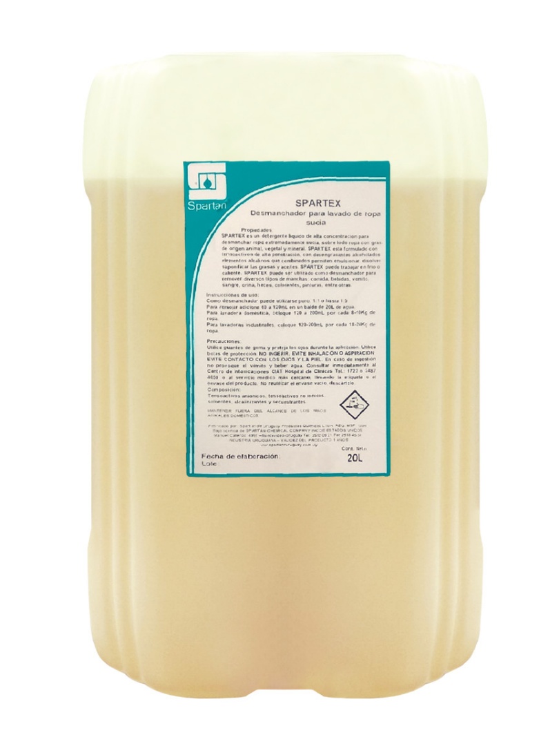 SPARTEX RF QUÍMICOS HIGIENE TEXTIL