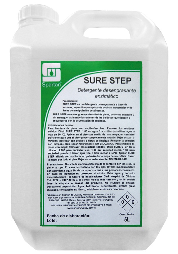 SURE STEP QUÍMICOS COCINA INDUSTRIAL