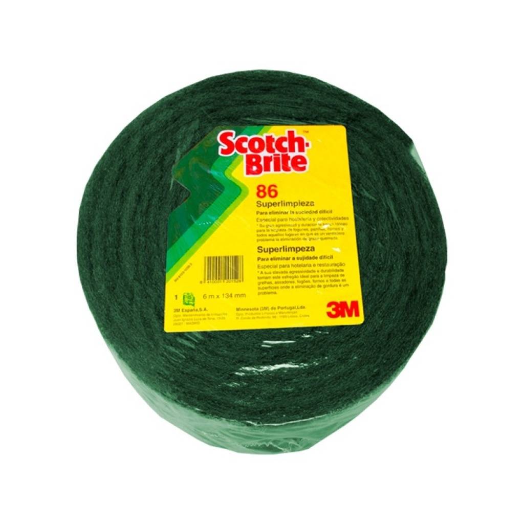 FIBRA VERDE EXTRA FUERTE 3 METROS ACCESORIOS DISCOS Y FIBRAS